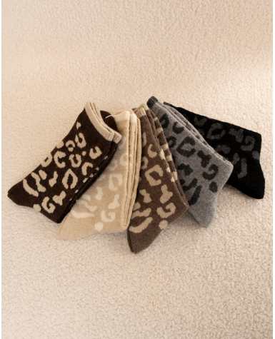Chaussettes léopard